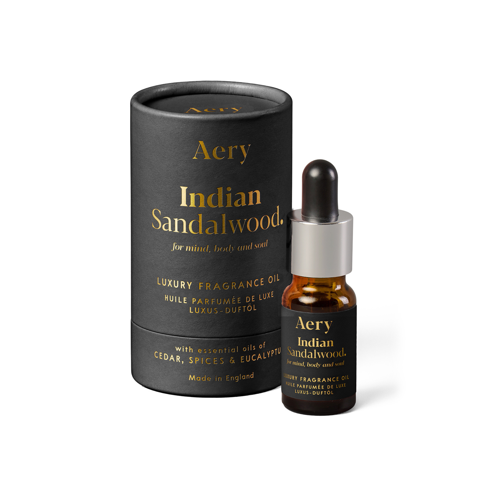 Aery Indian Sandalwood Fragrance Oil - Pepper, Raspberry and Tonka ...