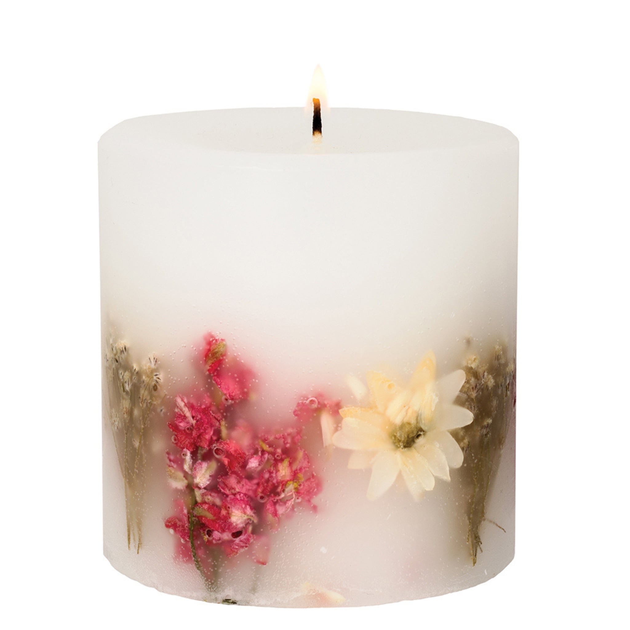 Stoneglow Nature's Gift Geranium Rosa Pillar Candle – Plum Retail