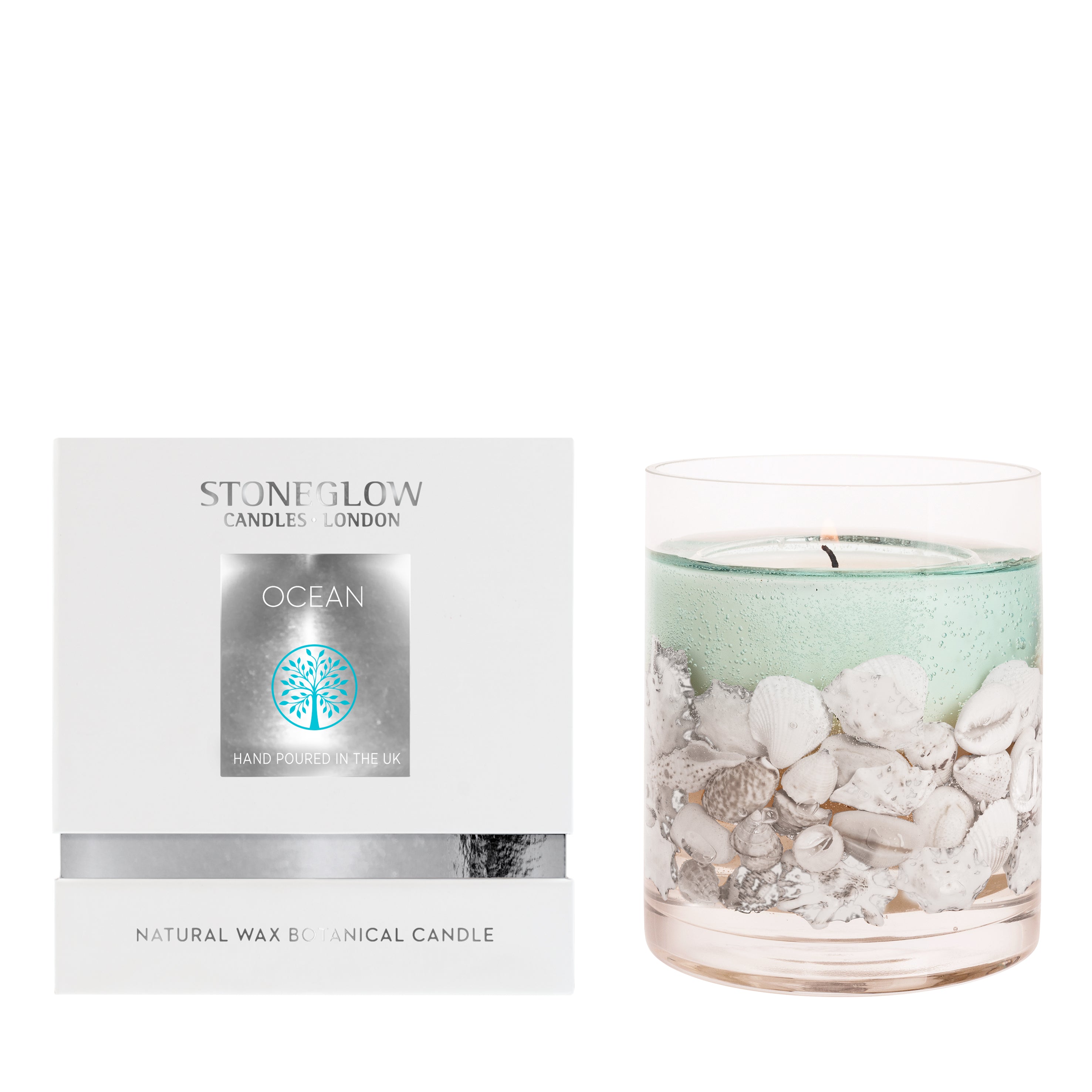 Stoneglow Ocean Gel Candle – Plum Retail