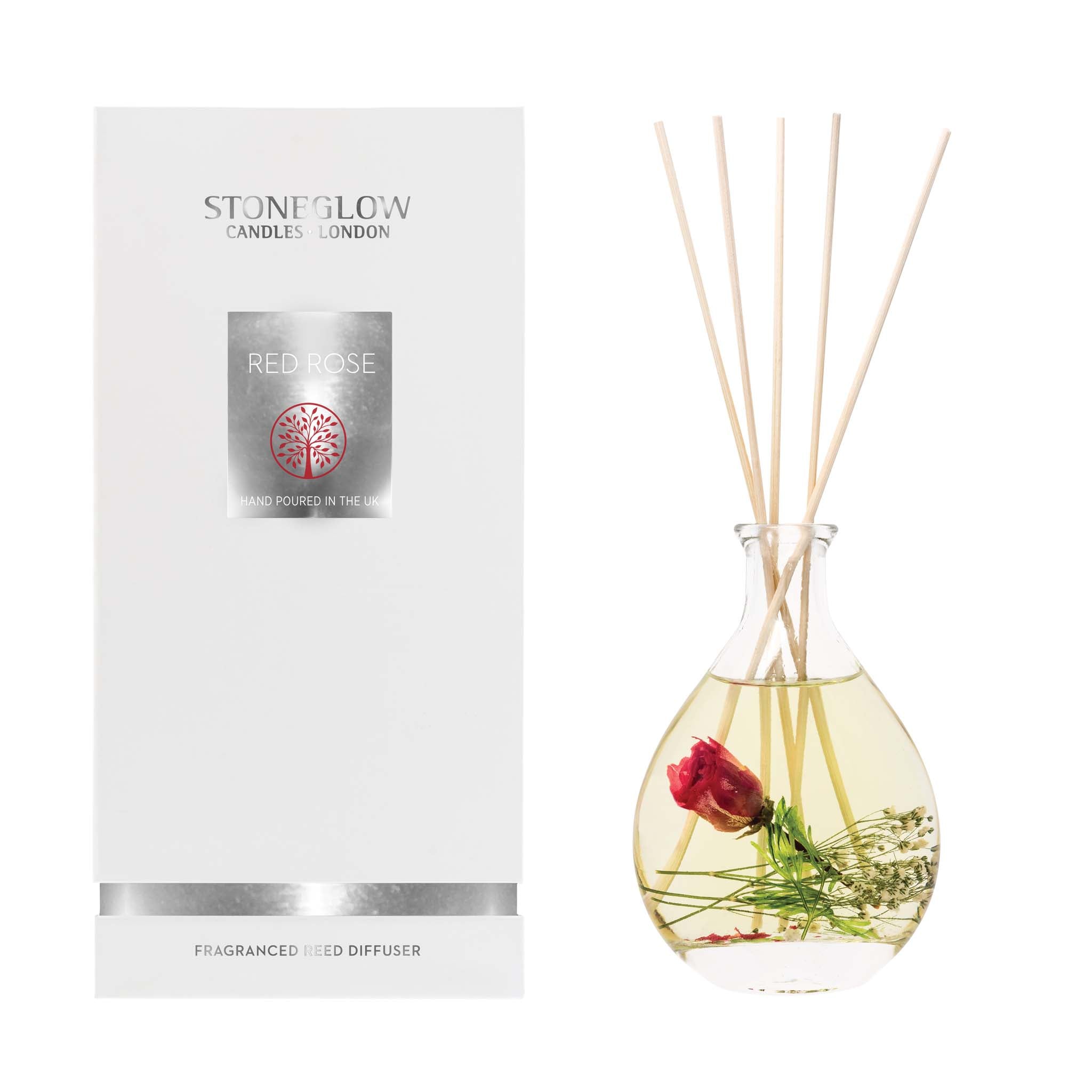 Stoneglow Nature's Gift Red Rose Reed Diffuser – Plum Retail