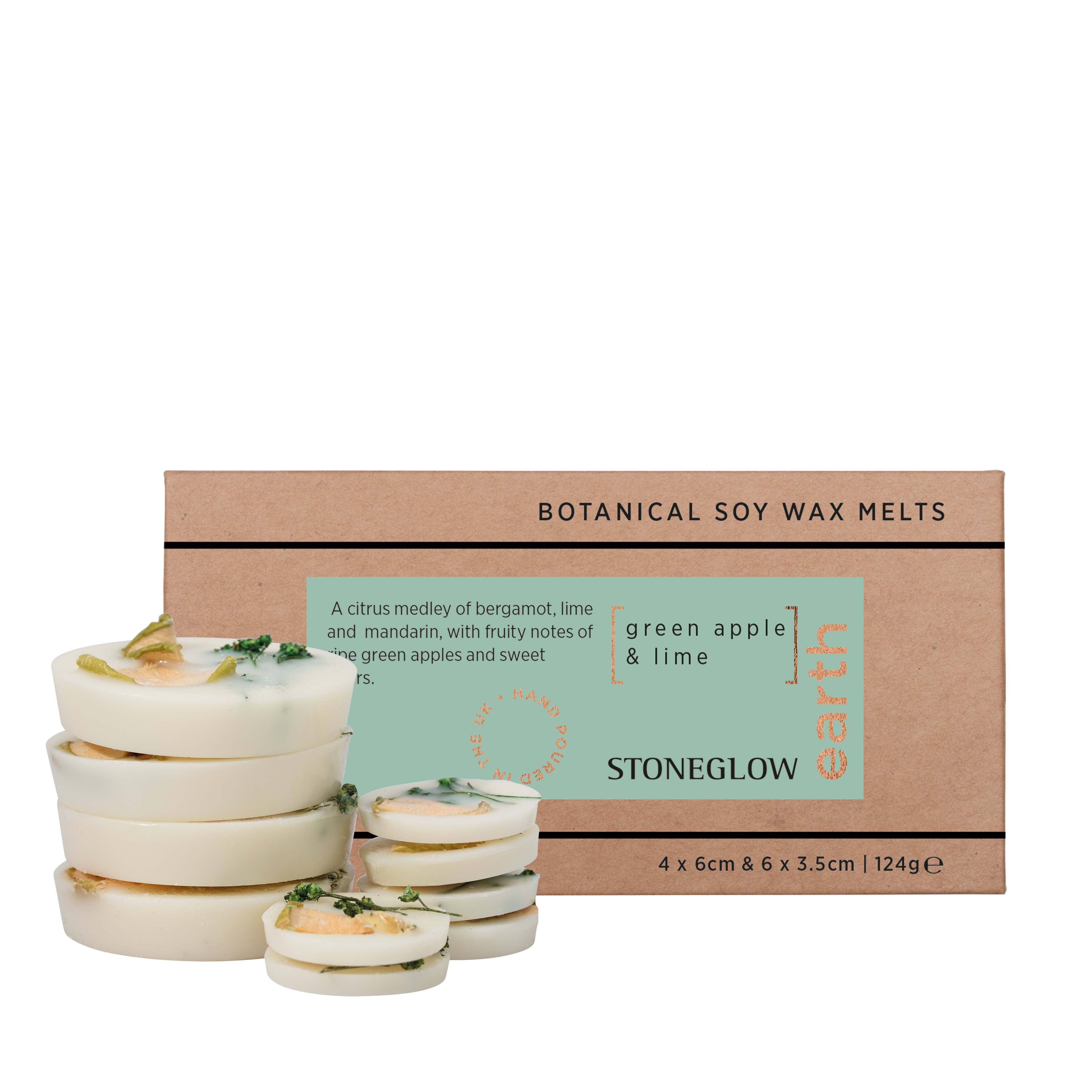 Stoneglow Elements Earth Green Apple & Lime Wax Melts – Plum Retail