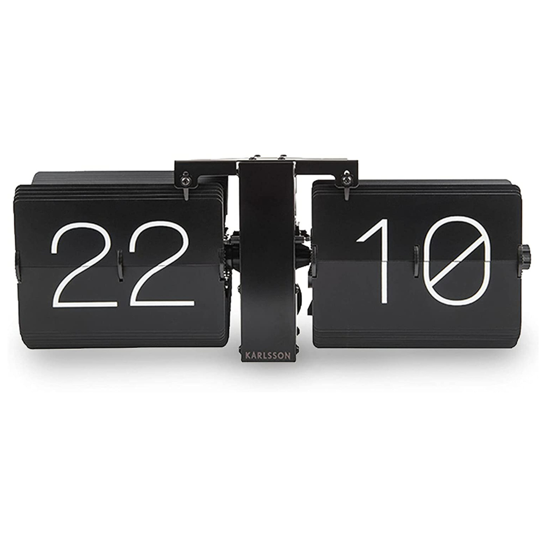 Karlsson No Case Flip Clock Wall & Table Clock- Available in 5 Colours ...
