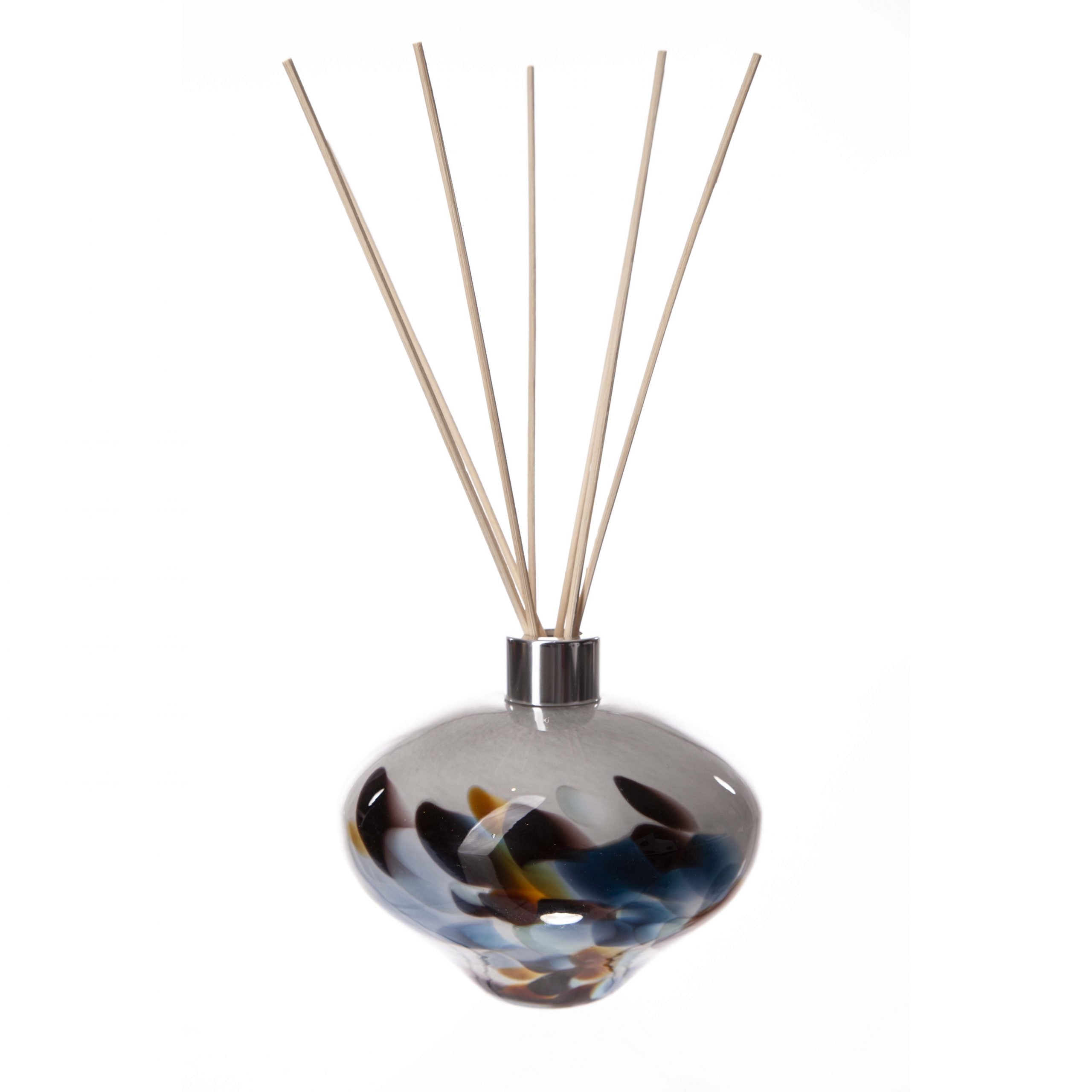 Amelia Art Glass - Glass Oval Reed Diffuser in Blue Dynasty – Plum Retail