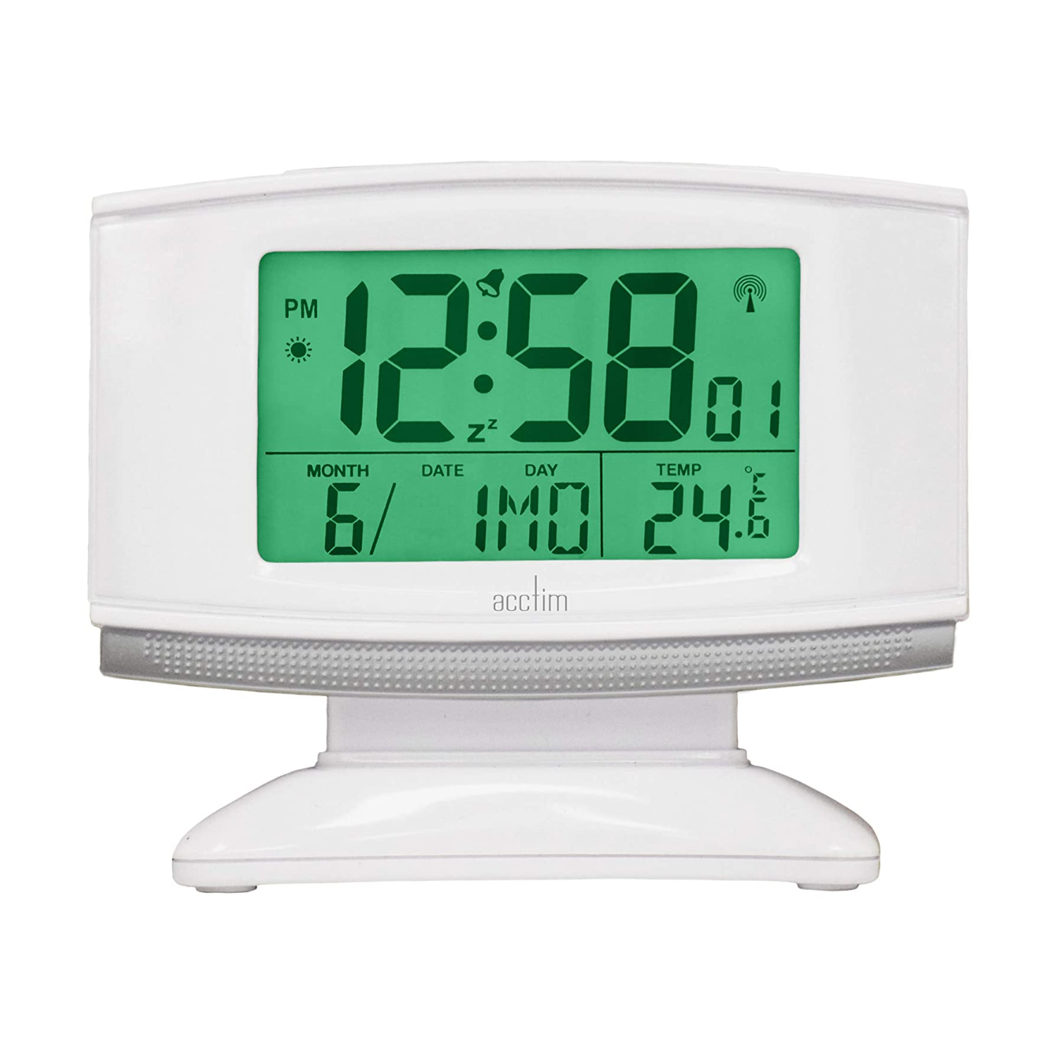 Acctim Integra Radio Controlled Alarm Clock – Plum Retail